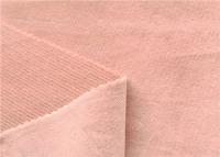 China Super Soft Knitted Bonded Corduroy Fleece Velvet Fabric 95% Polyester 5% Spandex 150cm Width for sale