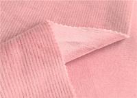 China Super Soft Knitted Bonded Corduroy Fleece Velvet Fabric 95% Polyester 5% Spandex 150cm Width for sale
