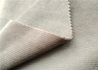 China Super Soft Warp Knitted Velvet Fabric 95% Polyester 5% Spandex 300gsm 450gsm Stretch Corduroy for Garment for sale