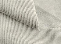 China Warp Knitted Velvet Corduroy Fabric 95% Polyester 5% Spandex 300gsm 450gsm for Garment Home Textile for sale