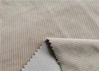 China AB Yarn Super Soft Stripe Velvet Fabric 95% Polyester 5% Spandex 150cm Width for Garments for sale