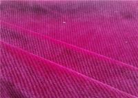China Super Soft Stripe Velvet Fabric 95% Polyester 5% Spandex 150cm Width for Garments for sale