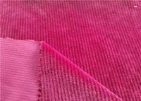China Manufacturer AB Yarn Pin Strip Velvet Super Soft Spandex Fabric 150cm 180-280GSM for sale