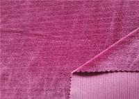 China 95% Polyester 5% Spandex Velvet Fabric 160cm Wide 4 Way Stretch Knit for Garment Dress for sale