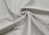 China White 4 Way Stretch Polyester Spandex Fabric 280GSM for American Football Jersey Printing for sale