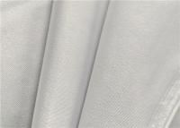 China White 4 Way Stretch Polyester Spandex Fabric 280GSM for American Football Jersey Printing for sale