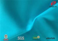 China Flame Retardant Polyester Spandex Fabric 90/10 Blend 158cm Width 160-300GSM for Yoga Leggings for sale