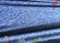 China Weft Knit Polyester Spandex Fabric 225GSM 155cm for Yoga Wear Sportswear for sale