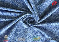 China Weft Knit Polyester Spandex Fabric 225GSM 155cm for Yoga Wear Sportswear for sale