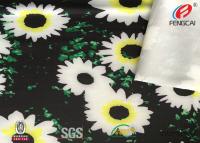 China Digital Printed Polyester Spandex Blend Fabric 90% Polyester 10% Spandex 205GSM for Swimwear for sale