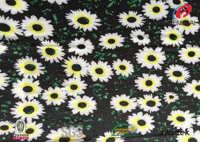 China Waterproof Elastic Spandex Polyester Fabric 90% Polyester 10% Spandex 155cm Width for Swimwear Sportswear for sale