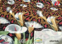 China Anti-static Sublimation Printed Polyester Spandex Fabric For Swimwear for sale