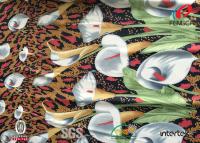 China Anti-static Sublimation Printed Polyester Spandex Fabric For Swimwear for sale