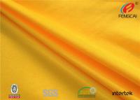 China Waterproof Stretch Polyester Spandex Knitted Fabric 160-300GSM for School Sports Uniform for sale