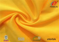 China Waterproof Stretch Polyester Spandex Knitted Fabric 160-300GSM for School Sports Uniform for sale