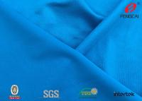 China Plain Knitting Nylon Spandex Fabric Lycra Swimsuit Material Breathable for sale