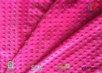 China Fire Retardant Coral Polyester Minky Plush Fabric 200cm Width 260gsm for Baby Blanket for sale