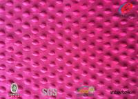 China Fire Retardant Coral Polyester Minky Plush Fabric 200cm Width 260gsm for Baby Blanket for sale
