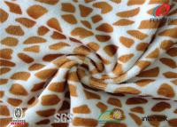 China Custom Rotary Printed Minky Fabric 165cm Width 200GSM Weight AZO-Free Polyester Plush Material for sale