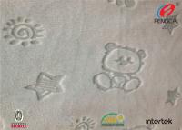 China Smooth Velvet Minky Plush Fabric 195cm Width 250gsm Soft Velboa Twinkling Star Brushed Cuddle Fabric for sale