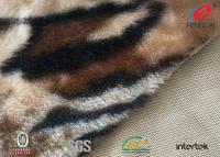 China Polyester Short Pile Velboa Fabric 152cm Width 250GSM for Chair Covers, Bags & Shoes with Animal Skin Patterns for sale