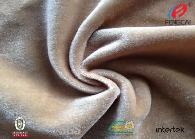 China OEM Soft Polyester Velvet Fabric 240cm Width 290GSM for Furniture Cover for sale