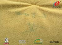 China 100% Polyester Velboa Velvet Fabric 160cm 170GSM Super Soft Mustard Yellow for Baby Blanket Home Textile for sale