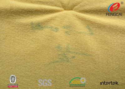 China 100% Polyester Velboa Velvet Fabric 160cm 170GSM Super Soft Mustard Yellow for Baby Blanket Home Textile for sale