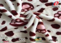 China 270gsm Super Soft Plushed Flannel Fabric 100% Polyester Velvet for Pajamas 160cm Width for sale
