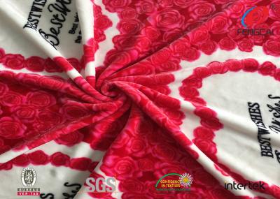 China 100% Polyester Printed Minky Plush Fabric 180cm Width 210GSM Ultra Soft Velvet for Blankets for sale