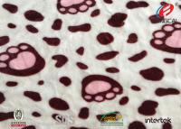 China 270gsm Super Soft Plushed Flannel Fabric 100% Polyester Velvet for Pajamas 160cm Width for sale