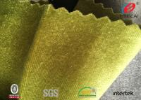 China Italy KS Warp Knit Polyester Velvet Fabric 150-230gsm Density for Sofa Furniture for sale