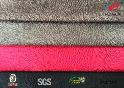 China Multi Colored Velour Upholstery Fabric 140-150cm Width 240-280 GSM Polyester with Mildew Resistance for sale