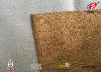 China 300GSM Crushed Velvet Sofa Fabric 140-145cm Width with Custom Embossed Logo for Upholstery for sale