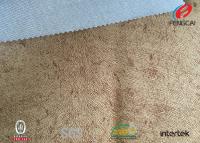 China 300GSM Crushed Velvet Sofa Fabric 140-145cm Width with Custom Embossed Logo for Upholstery for sale