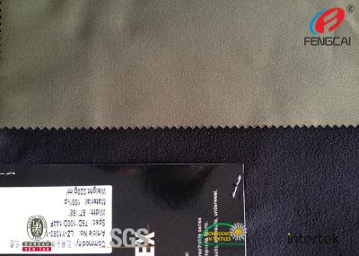 China 75D/144F Three Layer Waterproof Softshell Fabric 270gsm for Jackets and Sportswear for sale