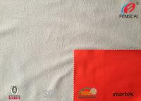 China 350 GSM Four Way Stretch Woven TPU Coated Fabric with Flame Retardant Membrane 140 CM Width for sale