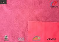 China TPU Laminated Polyester Fabric Bonded With Polar Fleece - 270gsm Weight, 160cm Width, 3-Layer Construction for sale