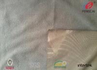 China 310gsm Polar Fleece Bonded TPU Coated Fabric Tear Resistant 155cm Width for Jacket Garment for sale