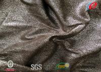 China Bronzing Micro Suede Polyester Fabric 110gsm 190cm Width for Sofa Upholstery and Home Textiles for sale
