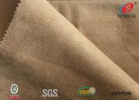 China 100% Polyester Faux Velvet Micro Suede Fabric 100GSM 180CM Width for Car Cushion and Pillow Covers for sale
