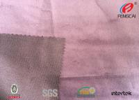 China 75D FDY 140gsm Heavy Faux Suede Upholstery Fabric - 150cm Width, 0.5mm Pile Height for Sofa and Shoe Manufacturing for sale