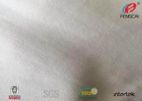 China 100% Polyester Double Face Weft Knitted Interlock Fabric Quick Dry 75D 190gsm for sale