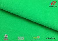 China Green Colour Brushed Polyester Tricot Knit Fabric For Snooker Table 150CM Width for sale