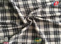 China Cotton Imitation Velvet Plaid Polyester Fabric Transfer Printed Water Resistant for sale