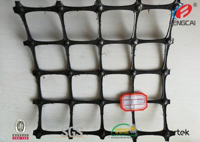 China Fiberglass Geogrid Reinforcing Fabric 2.5m Width 30-300 kN/m Tensile Strength for Road Construction for sale
