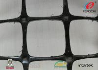 China Fiberglass Geogrid Reinforcing Fabric 2.5m Width 30-300 kN/m Tensile Strength for Road Construction for sale