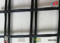 China Custom Fiberglass Geogrid 20-200 kN/m Tensile Strength 1-6m Width for Pavement Reinforcement for sale