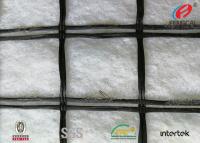 China Colgrill R Fiberglass Geogrid 25-400 kN/m Tensile Strength for Asphalt Reinforcement 1-6M Width for sale