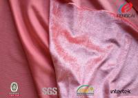 China Polyester Spandex 4 Way Stretch Velvet Fabric 170gsm 150cm Width for Garment for sale